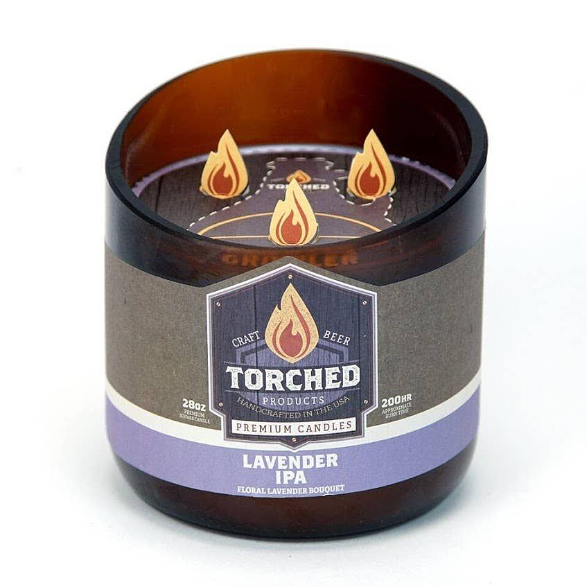 Torched Products Lavender IPA Beer Growler Candle | Bass Pro Shops